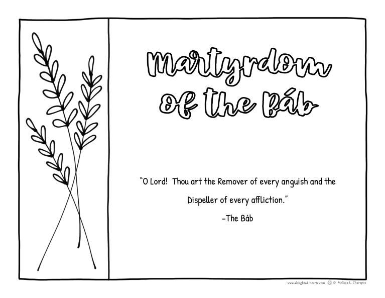 Martyrdom of the Báb – Delighted Hearts